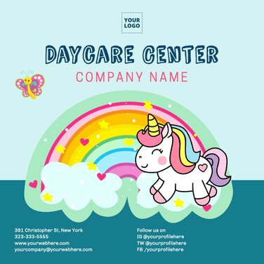 Editable Daycare Flyer Templates Online