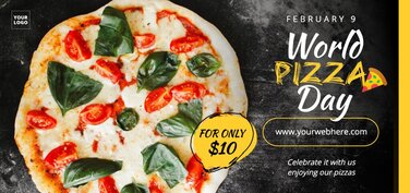 Free designs for International Pizza Day