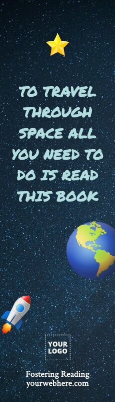 Free bookmark templates online