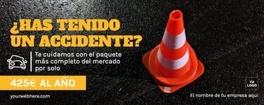 Plantillas de Seguros de Autos para diseñar anuncios