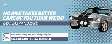 Auto Insurance templates to design ads