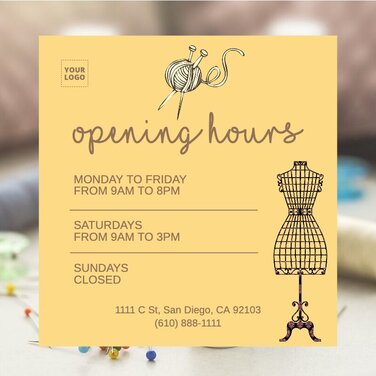 Free Tailoring Advertisement Sample Templates