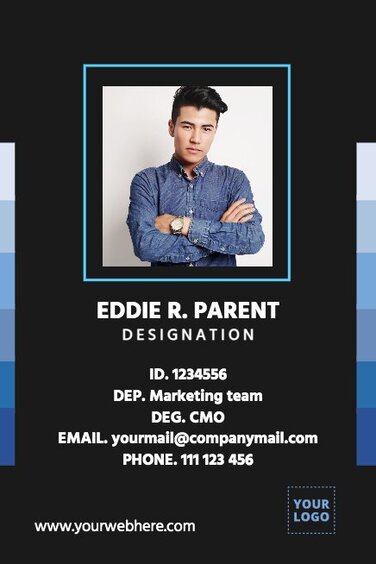 Design custom ID cards online