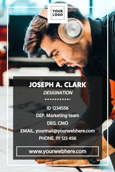 Design custom ID cards online