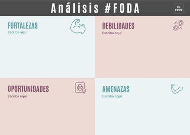 Análisis FODA editable online y para imprimir