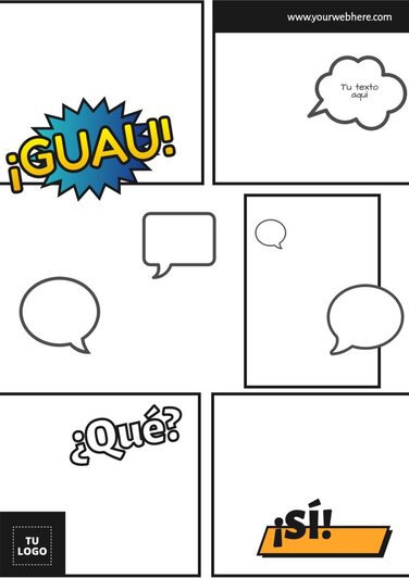 Plantillas para hacer cómics gratis