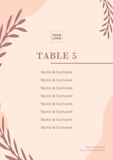 Free online custom seating charts editor