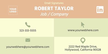 Customize email signature templates online