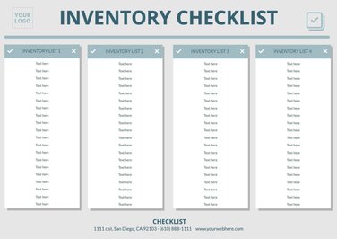 Online Editable Checklist Templates