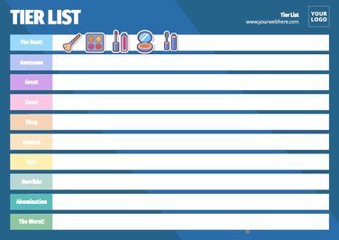 Free Tier List Maker