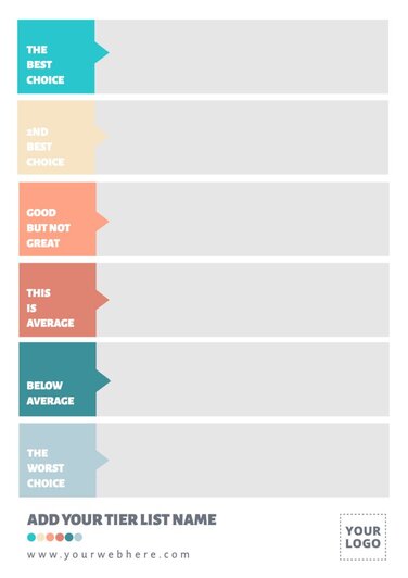 Free Tier List Maker