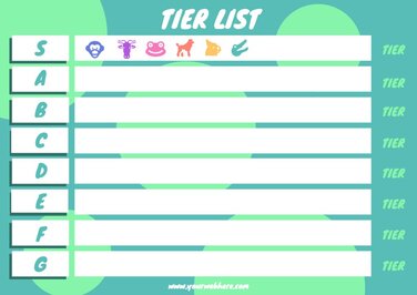 Free Tier List Maker
