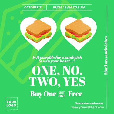 Free Sandwich Flyer Designs