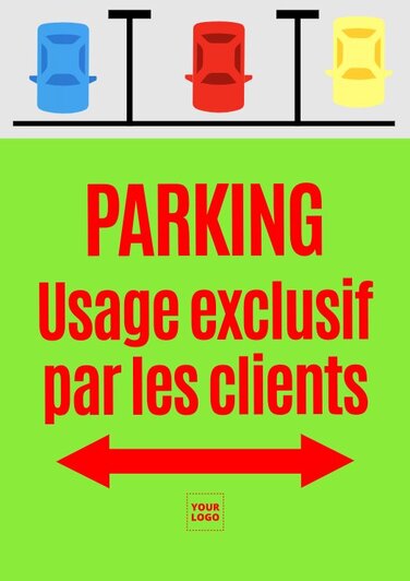 Designs éditables de parking en ligne gratuits