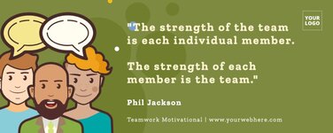 Posters with Motivational Quotes for Teamwork