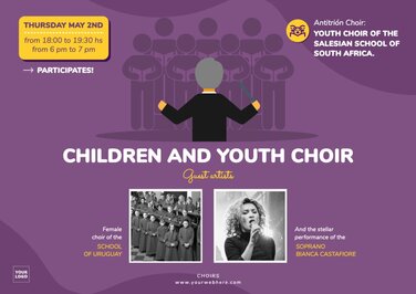 Choir Poster Templates to Edit Online