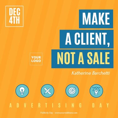 Advertising Day Banner Templates Online