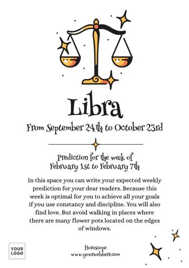 Zodiac Sign templates to edit online