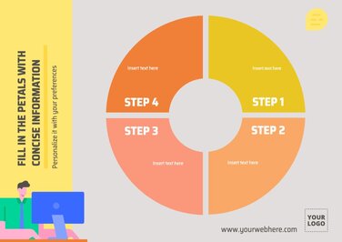 Pie chart templates to customize online