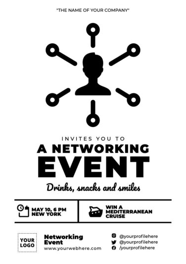Free Networking Event Flyer Templates