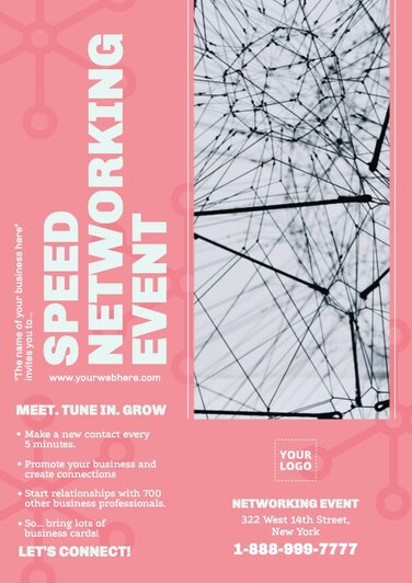 Free Networking Event Flyer Templates