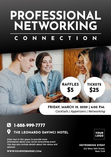Free Networking Event Flyer Templates