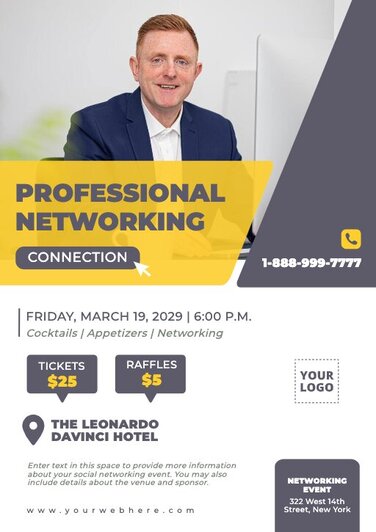 Free Networking Event Flyer Templates