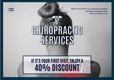 Free templates to promote your Chiropractic services