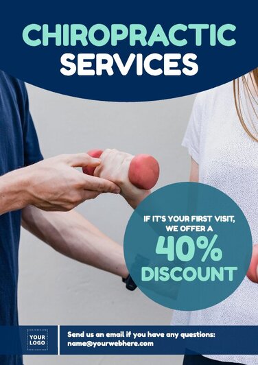 Free templates to promote your Chiropractic services