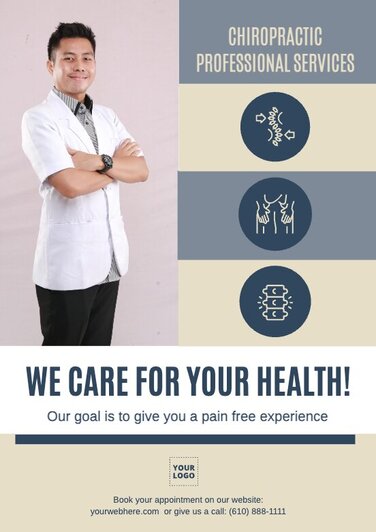 Free templates to promote your Chiropractic services