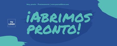 Diseña un cartel de Proximamente gratis