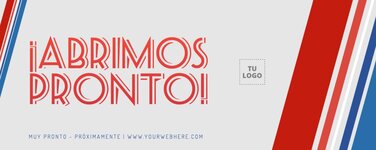 Diseña un cartel de Proximamente gratis