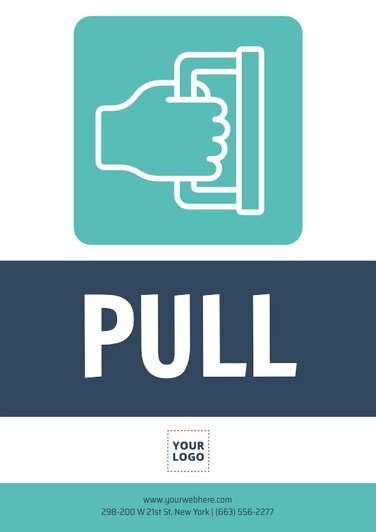 Push & Pull signs for your Business Doors