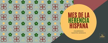 Plantillas de Herencia Hispana Personalizables Gratis