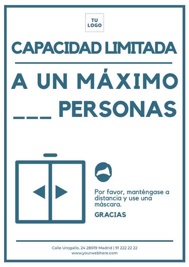 Carteles informativos para Ascensores y Montacargas