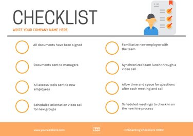 Modelli di Checklist online editabili
