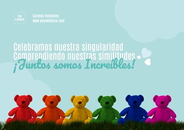 Carteles para la Educación Inclusiva en el Aula personalizables