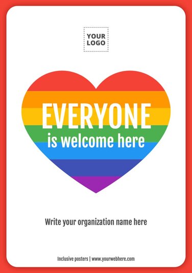 Create Inclusive Classroom Posters Online