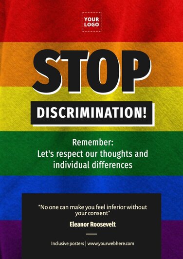 Create Inclusive Classroom Posters Online