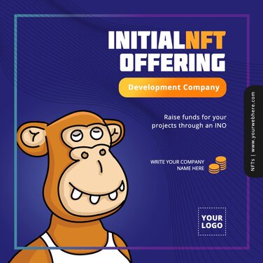 Design NFT banners with free editable templates