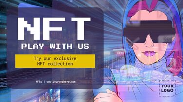 Design NFT banners with free editable templates