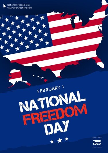 Design posters for National Freedom Day online