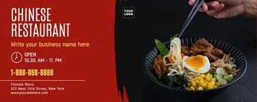 Make a Chinese Restaurant Menu Design Online