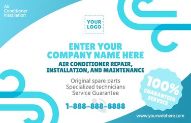 Air Conditioner Banner Designs to Edit Online
