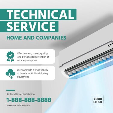 Air Conditioner Banner Designs to Edit Online