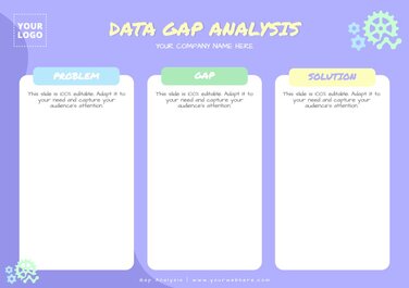 Editable Business Gap Analysis Templates