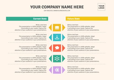 Editable Business Gap Analysis Templates