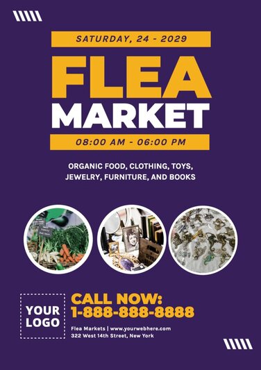 Flea Market Flyer Templates to Customize