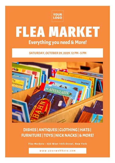Flea Market Flyer Templates to Customize