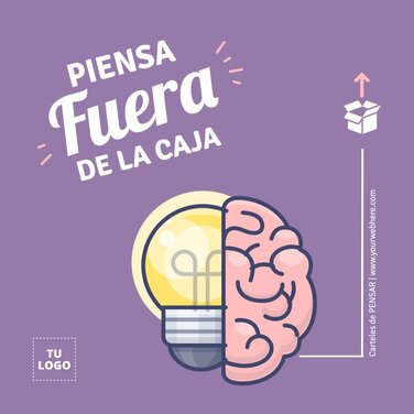 Carteles de Piensa Antes de Hablar personalizables